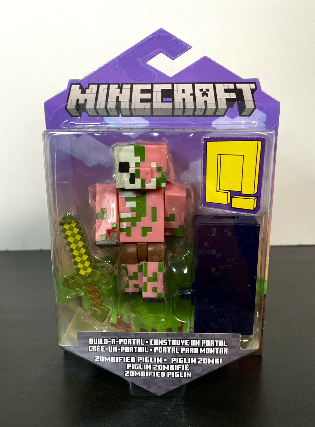 Minecraft Papercraft Zombie Pigman With Sword